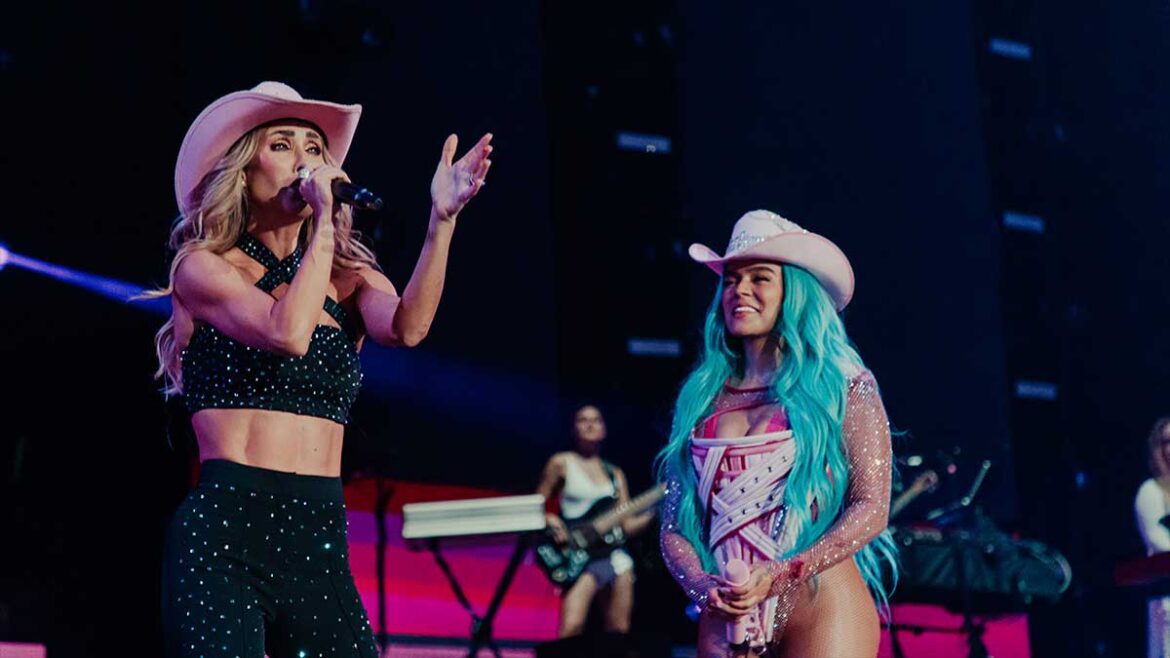Anahí y Karol G presentan el videoclip de la versión más emotiva de ...