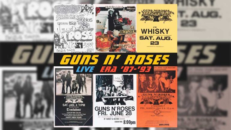 Guns N’ Roses revive su poder en vivo con “Live Era ’87-’93 ...